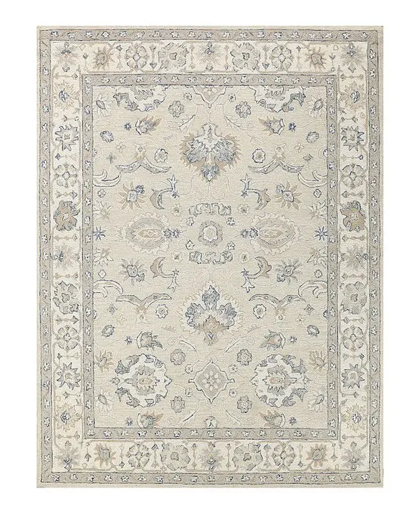 EXQUISITE RUGS Marietta Oushak 6822 Area Rug, 8' X 10 - Ivory