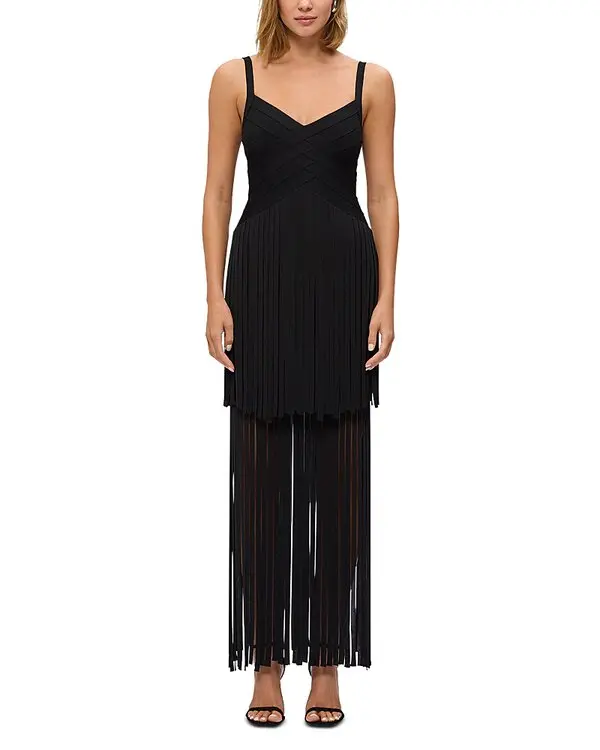 Herve Leger The Vivienne Gown - Black