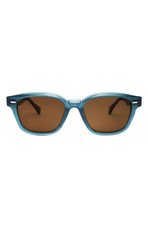 Raen Carby Round Sunglasses - Citrus/vibrant Brown Polar
