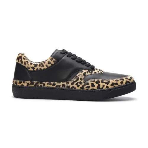 CARLOS SANTANA Lennox Sneaker - Black Leopard