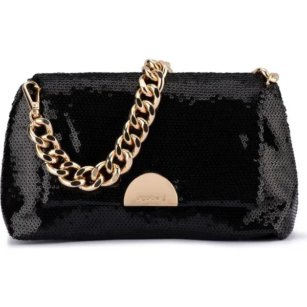 OLGA BERG Lily Sequin Shoulder Bag