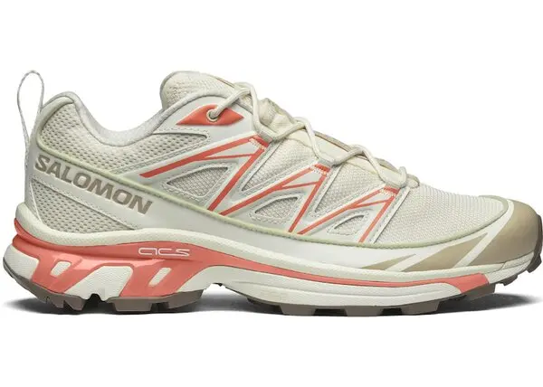 SALOMON Xt6 Expanse Sneakers - Vanilla Ice/cement/celadon Green