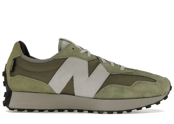 NEW BALANCE 327 Cordura Sneakers - Dark Olivine