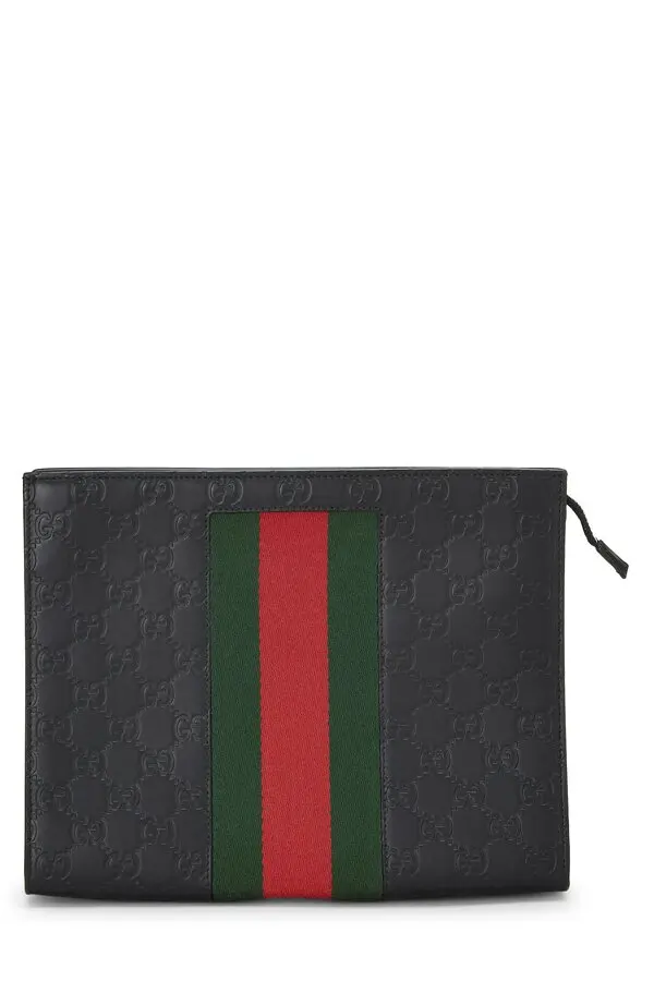 Gucci Guccissima Web Pouch