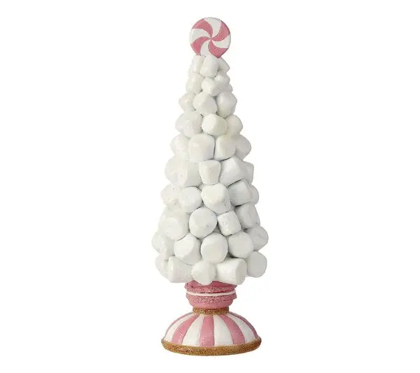 VALERIE PARR HILL 12' Marshmallow Tree On Pedestal Valerie