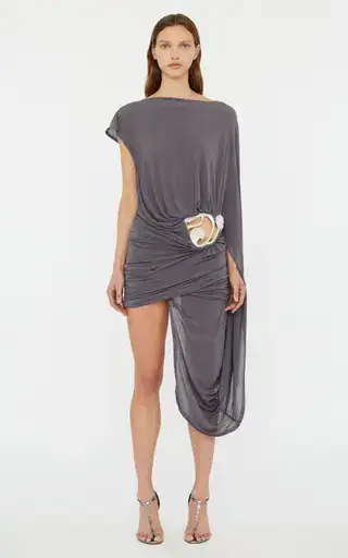 open lace back dress Christopher Esber 'Arched Palm' Dress  HONEY HIRE BOUTIQUE