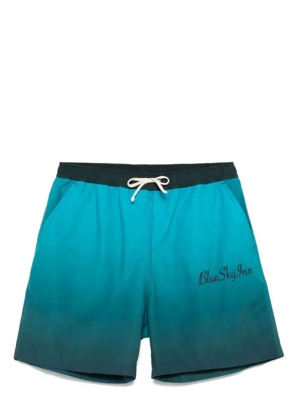 BLUE SKY INN Gradient Swim Shorts