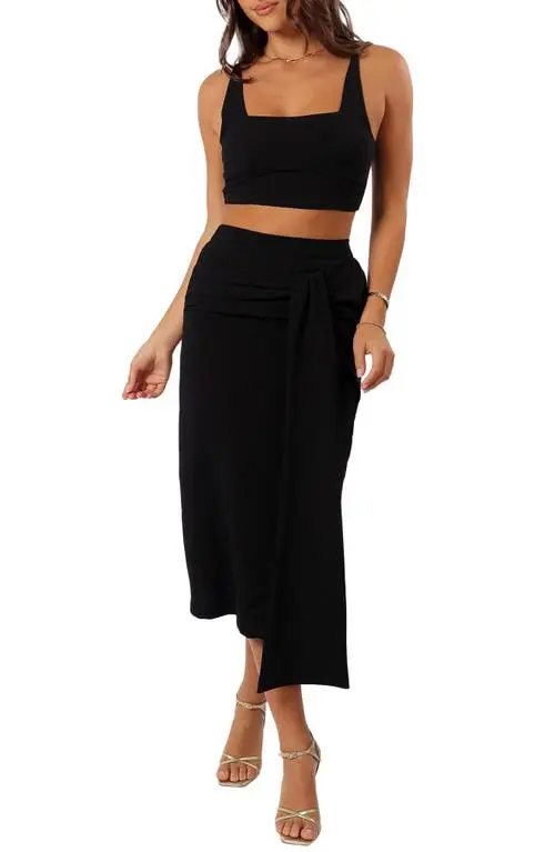 PETAL & PUP Zanita Crop Tank & Midi Skirt Set