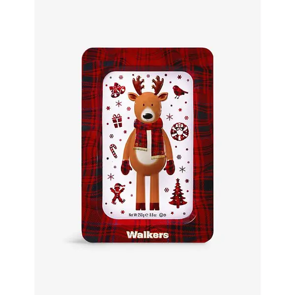 WALKERS Walker's Reindeer Festive Shapes Tin 250g