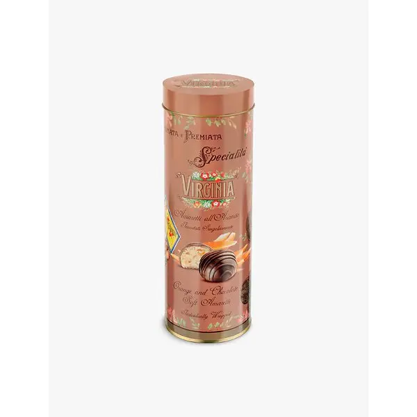 VIRGINIA Soft Orange Chocolate-covered Amaretti Biscuits 140g