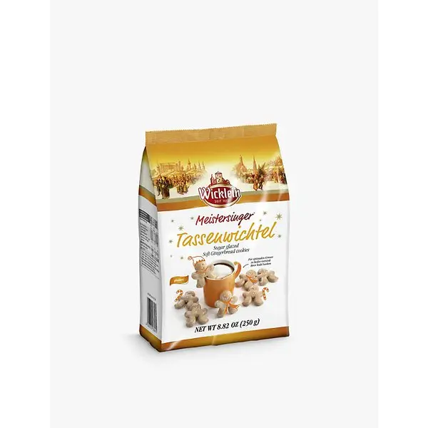 WICKLEIN Mug Buddies Sugar-glazed Soft Gingerbread Cookies 250g