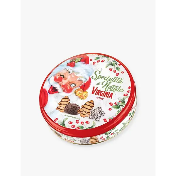 VIRGINIA Christmas Assorted Amaretti Biscuit Tin 260g