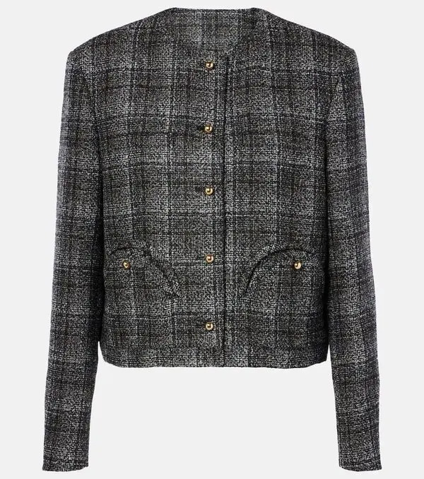 BLAZÉ MILANO Lulua Shamo Cropped Jacket