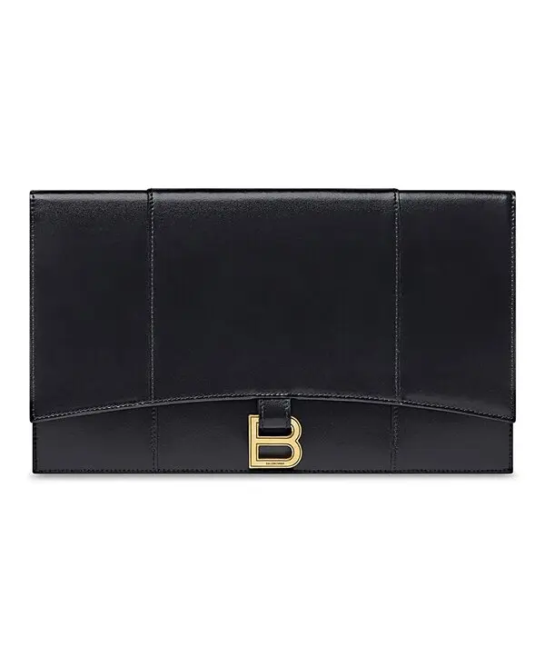 Balenciaga Hourglass Flat Pouch With Flap Box