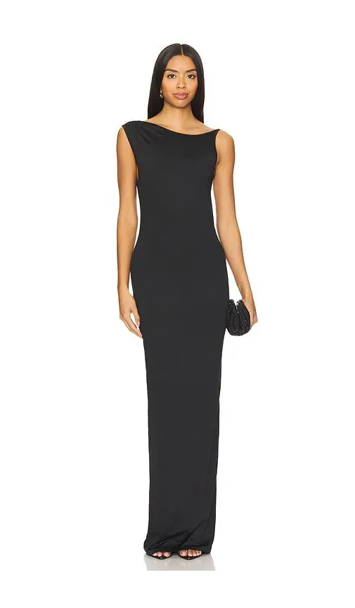 Superdown Avya Maxi Dress - Black