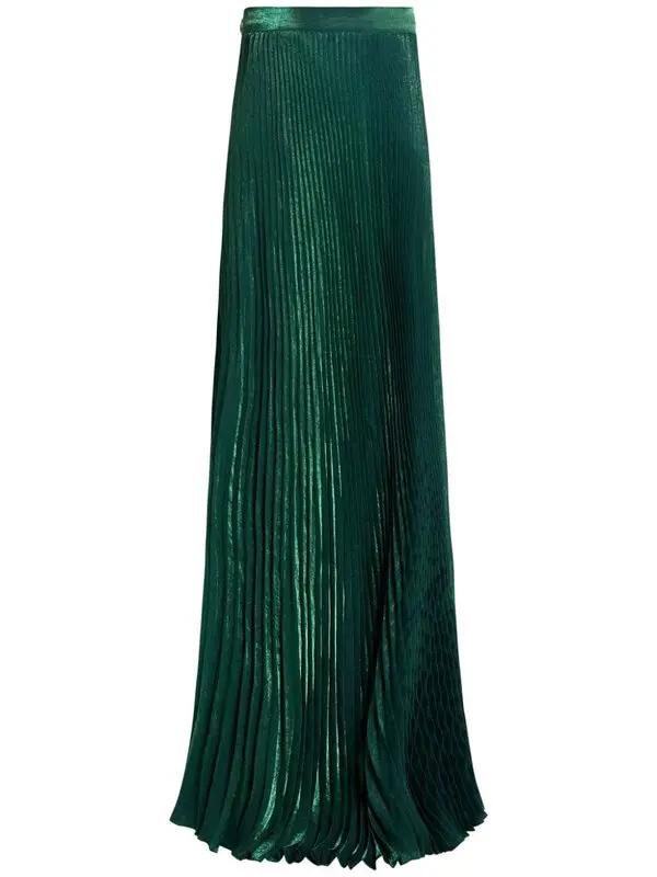 L'IDEE Pleated Maxi Skirt