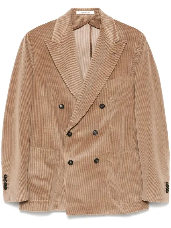 Tagliatore Corduroy Double-breasted Blazer