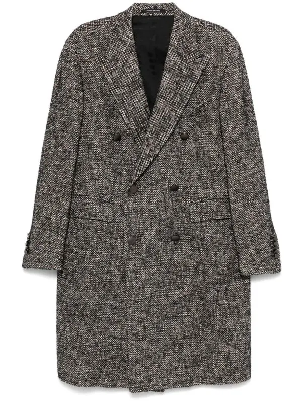 Tagliatore Double-breasted Mid-length Coat