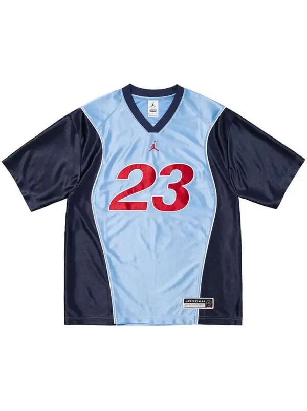 Supreme X Jordan Warm Up Jersey - Blue