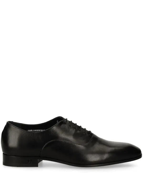 Karl Lagerfeld Classic Black Oxfords Karl Lagerfeld Uranus II oxford in black - Black - Men  main image 4