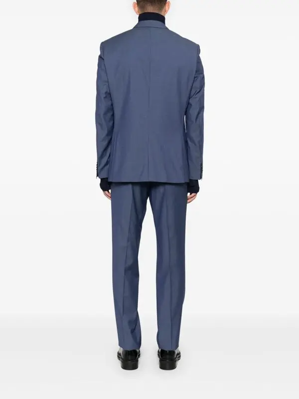Hugo Boss Herringbone Virgin Wool Suit