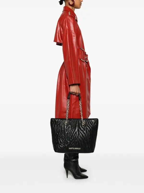 Roberto Cavalli Quilted Tote Bag