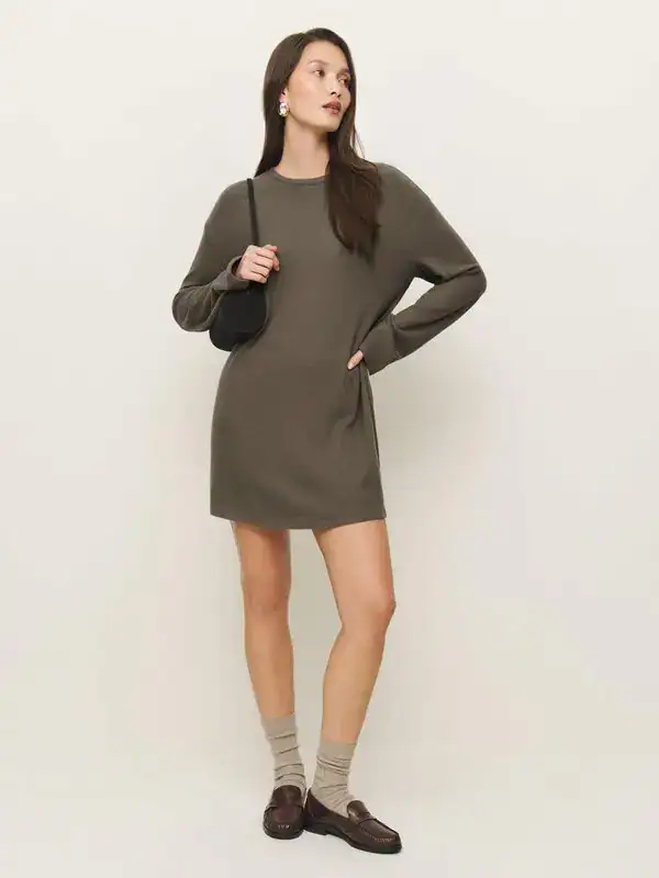 long knitted dress women MIKUTA main image 0