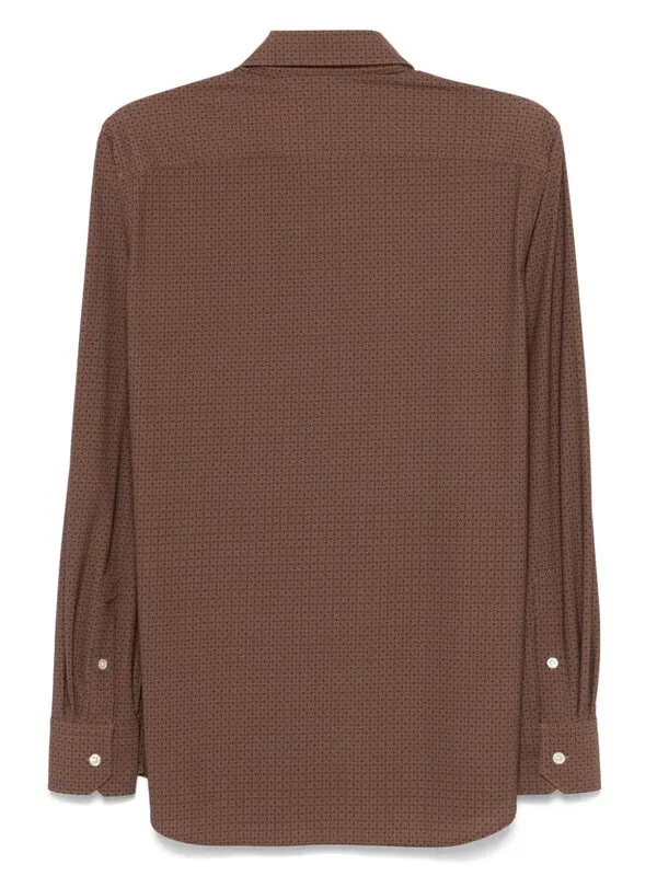 DELL'OGLIO Graphic Print Shirt