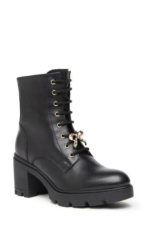 NEROGIARDINI Gems Block Heel Bootie