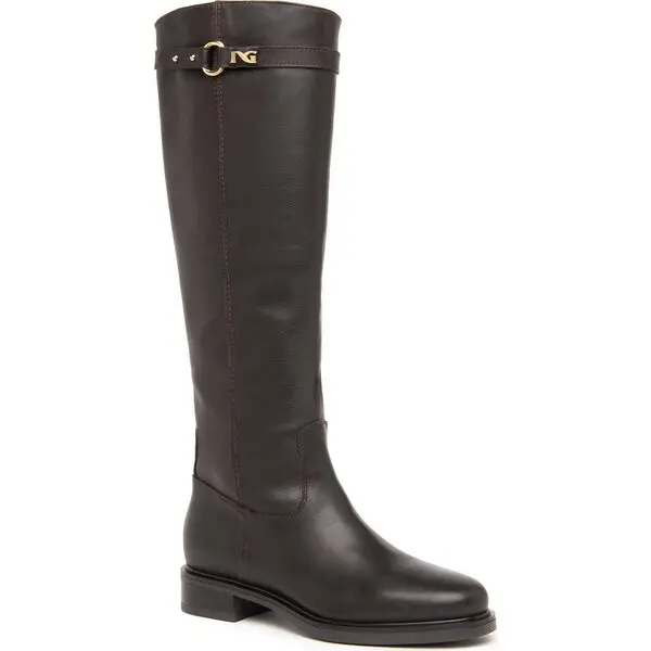 NEROGIARDINI Buckle Strap Boots - Brown