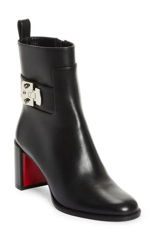 CHRISTIAN LOUBOUTIN Lock Bootie