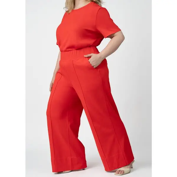 SEE ROSE GO Coolrose Luxe Wide Leg Pant