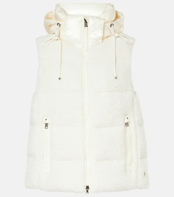 Bogner Falka Teddy Wool-blend Down Vest