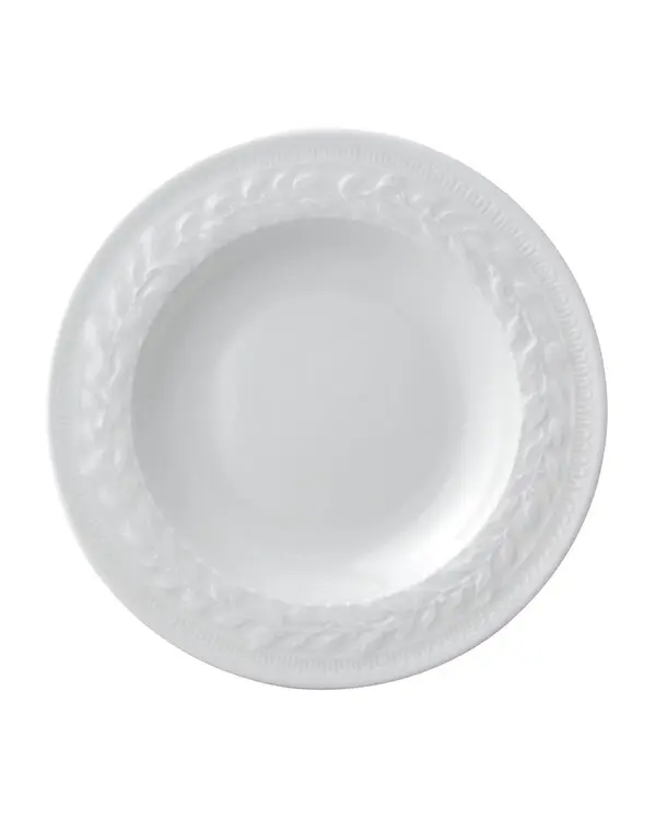 Bernardaud Louvre Rim Soup Bowl - White