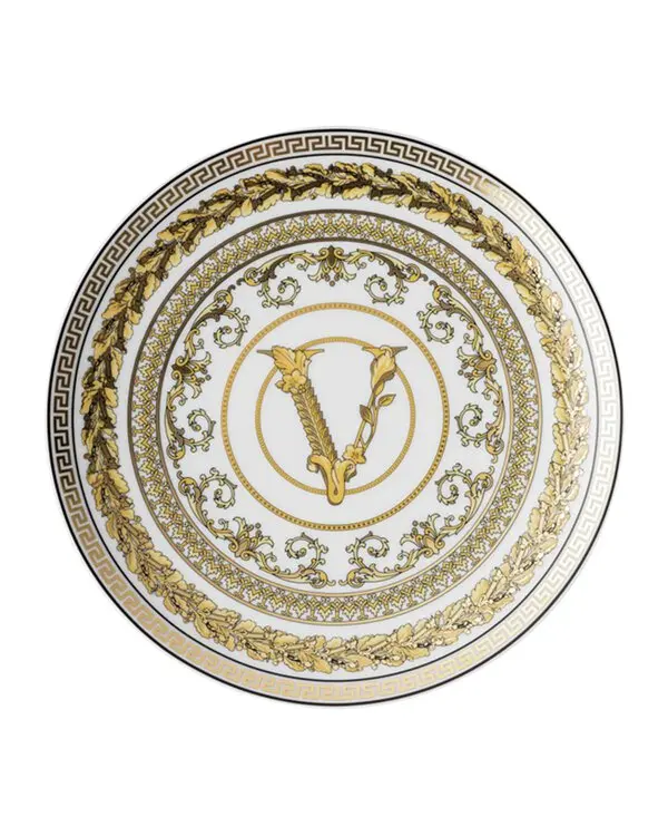 Versace Virtus Gala White Bread & Butter Plate - One-color
