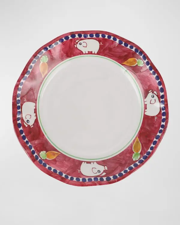 VIETRI Porca Salad Plate - Multi
