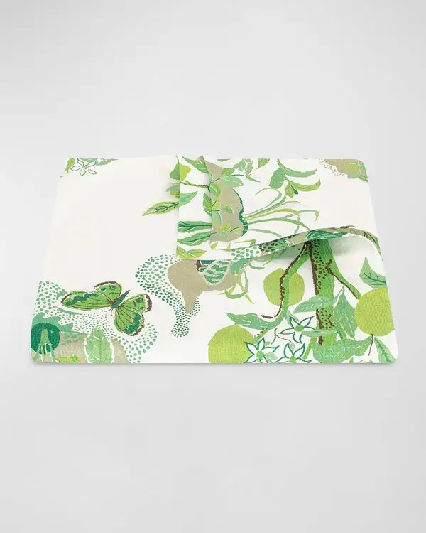 MATOUK SCHUMACHER Citrus Garden Tablecloth, 70" X 144 - Grass