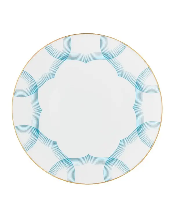 RAYNAUD Aura Dessert Plate #1 - Light Blue