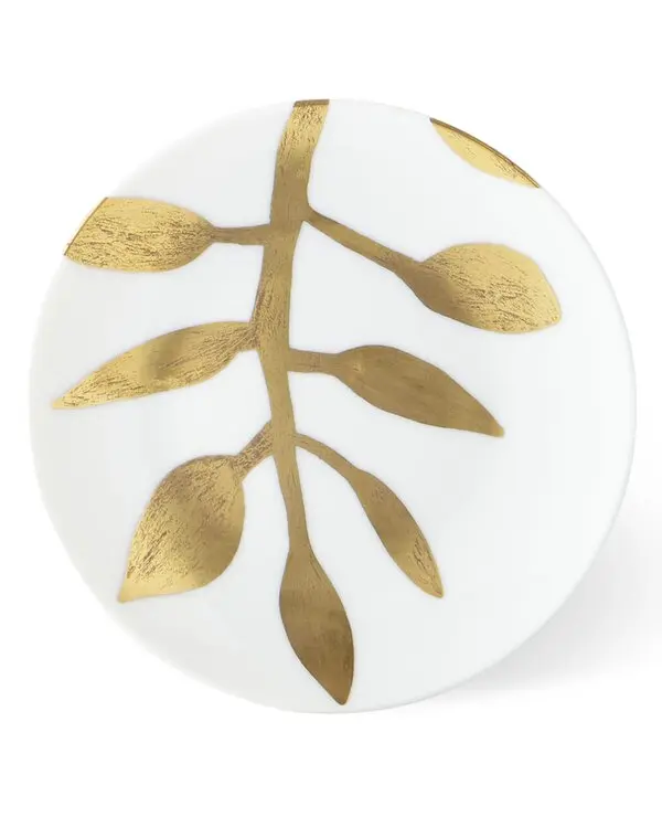 HAVILAND & PARLON Daphne Gold-leaf Bread Butter Plate