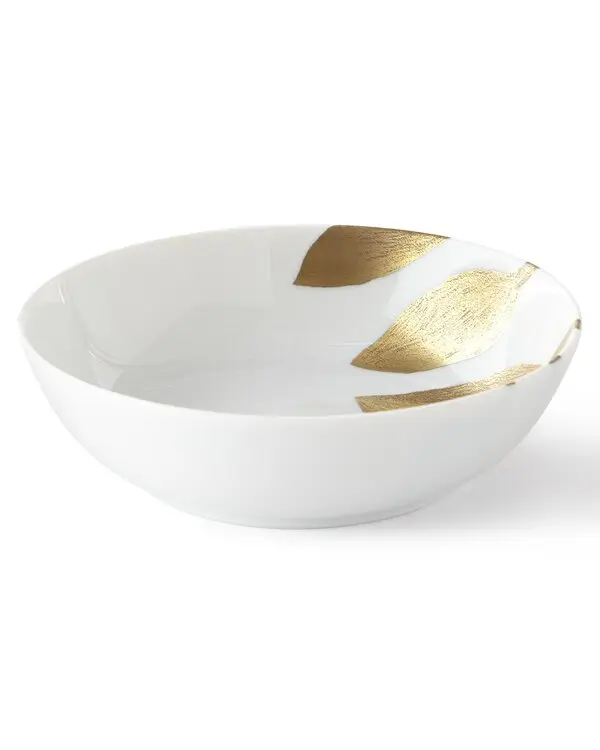 HAVILAND & PARLON Daphne Gold-leaf Cereal Bowl