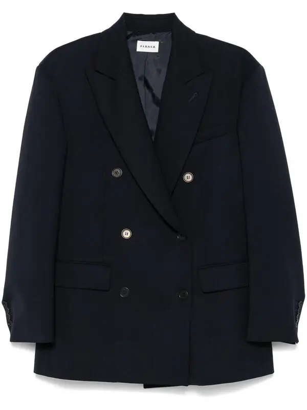 P.a.r.o.s.h Liliuxy Virgin Wool Blend Blazer