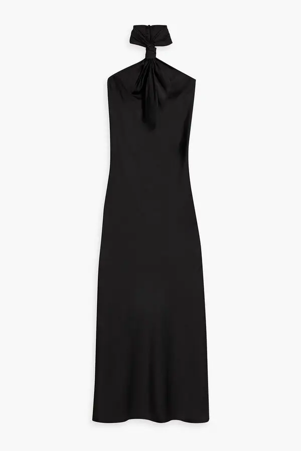 Halston Knotted Gown