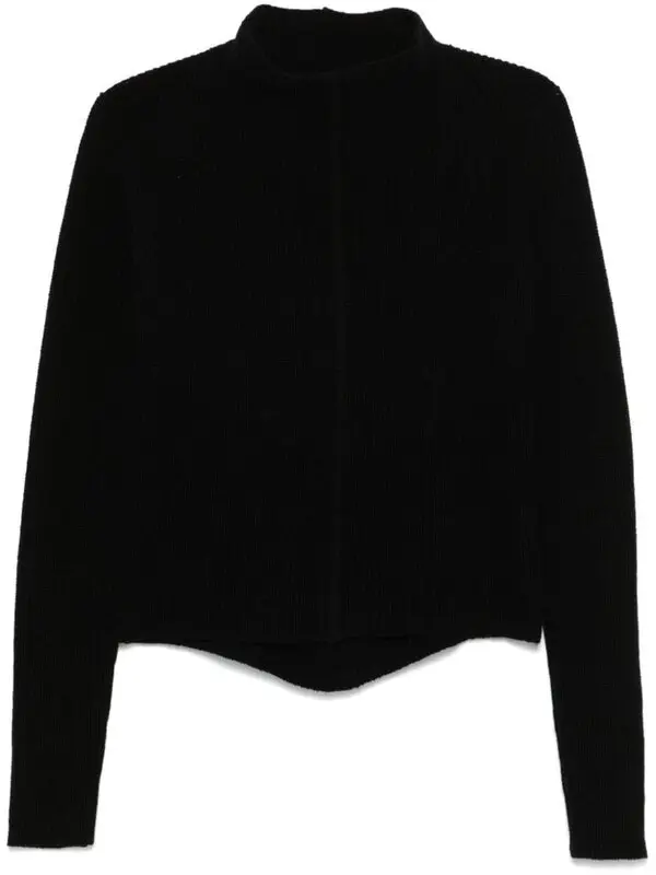 Rick Owens Cashmere Turtleneck Jumper - Black
