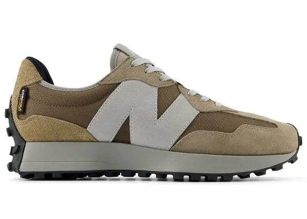 NEW BALANCE 327 Cordura Sneakers - Beige/brown