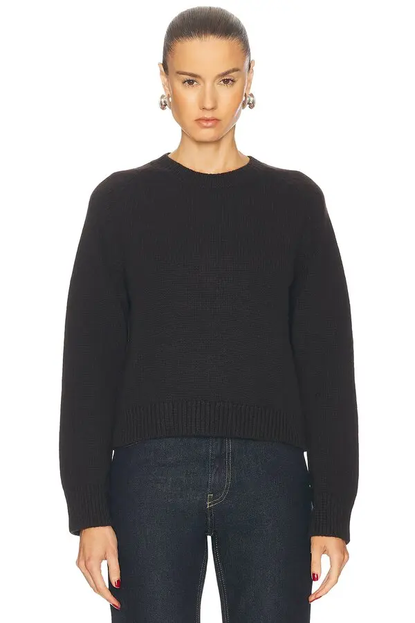 &daughter Saddle Sleeve Crewneck Sweater