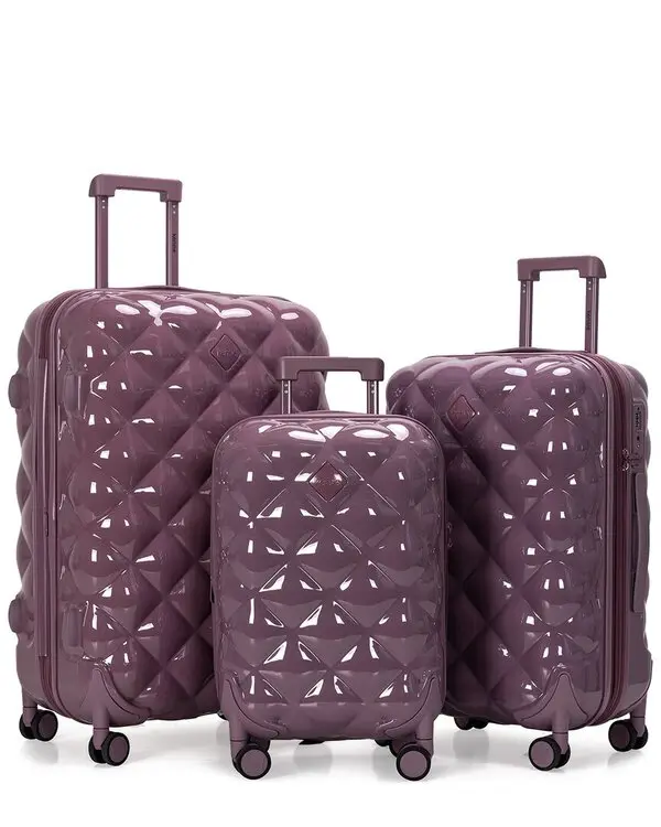 Buy Kensie 3pc Hardside Expandable Luggage Set - Nocolor At 71% Off ...