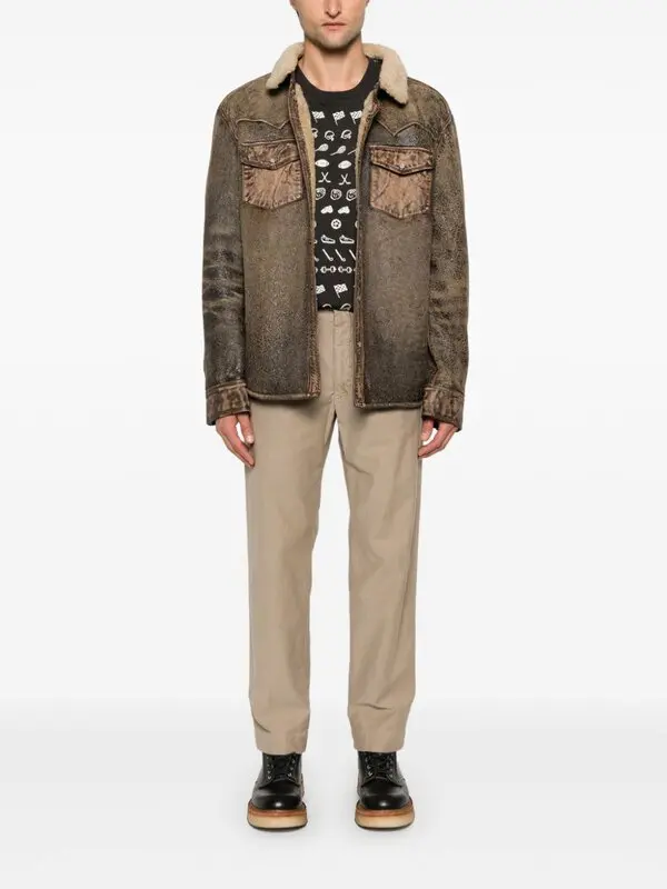 Incotex Tapered Trousers - Brown
