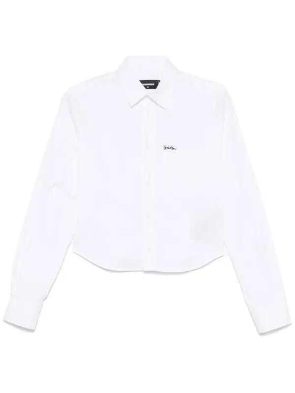Dsquared2 Dean Cropped Shirt
