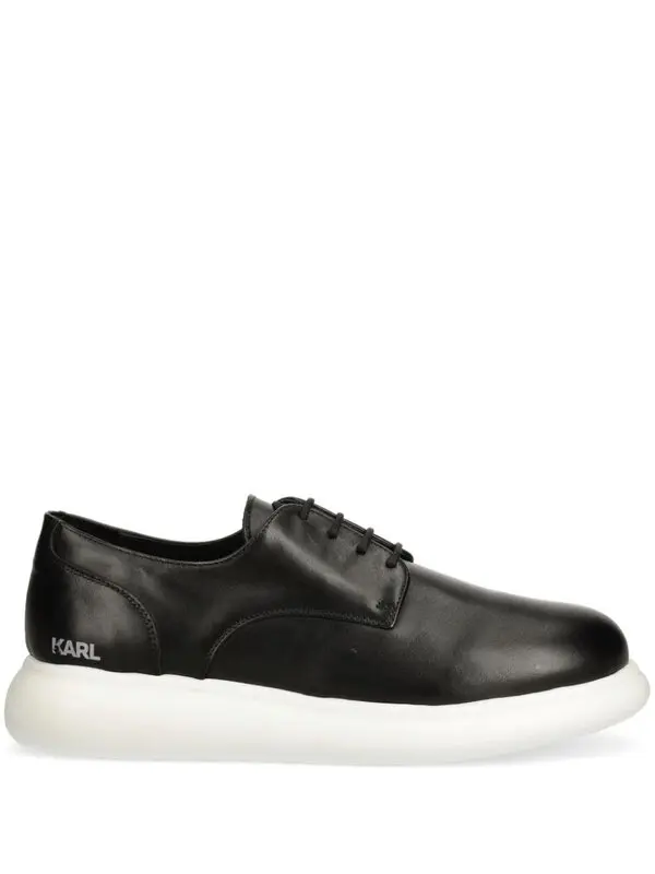 Karl Lagerfeld Leather Derby Shoes