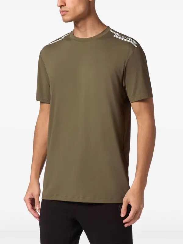 PLEIN SPORT Ss Logo-print T-shirt